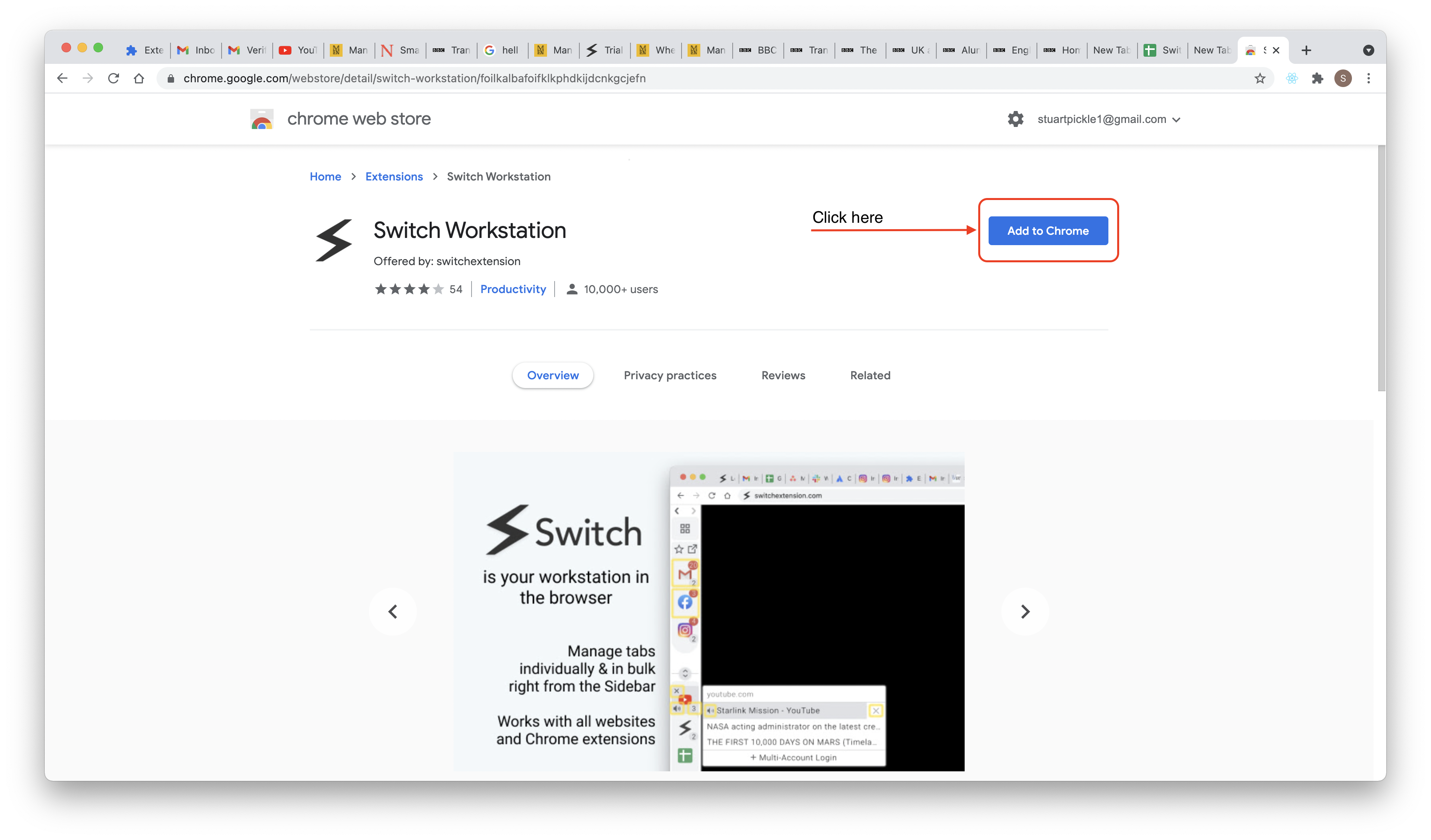 Getting Started - Switch Quickstart | Switch Extension Getting Started - Switch Quickstart | Switch Extension